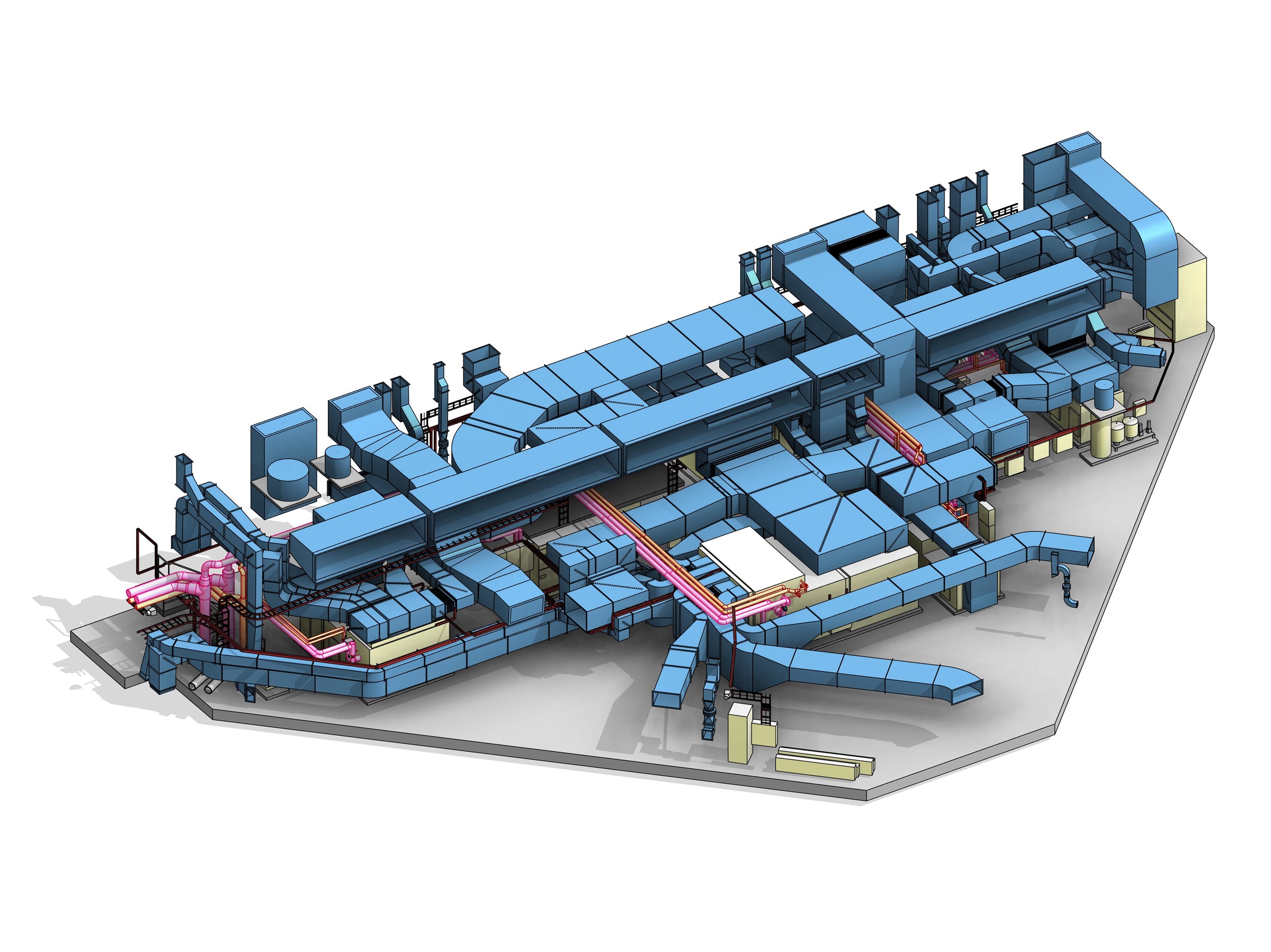 Scan to BIM for HVAC rooms in Sydney | ORIGIN