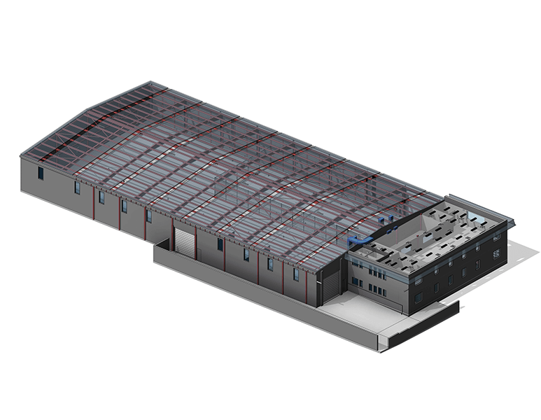 Scan to BIM for Warehouse in Brookvale | ORIGIN