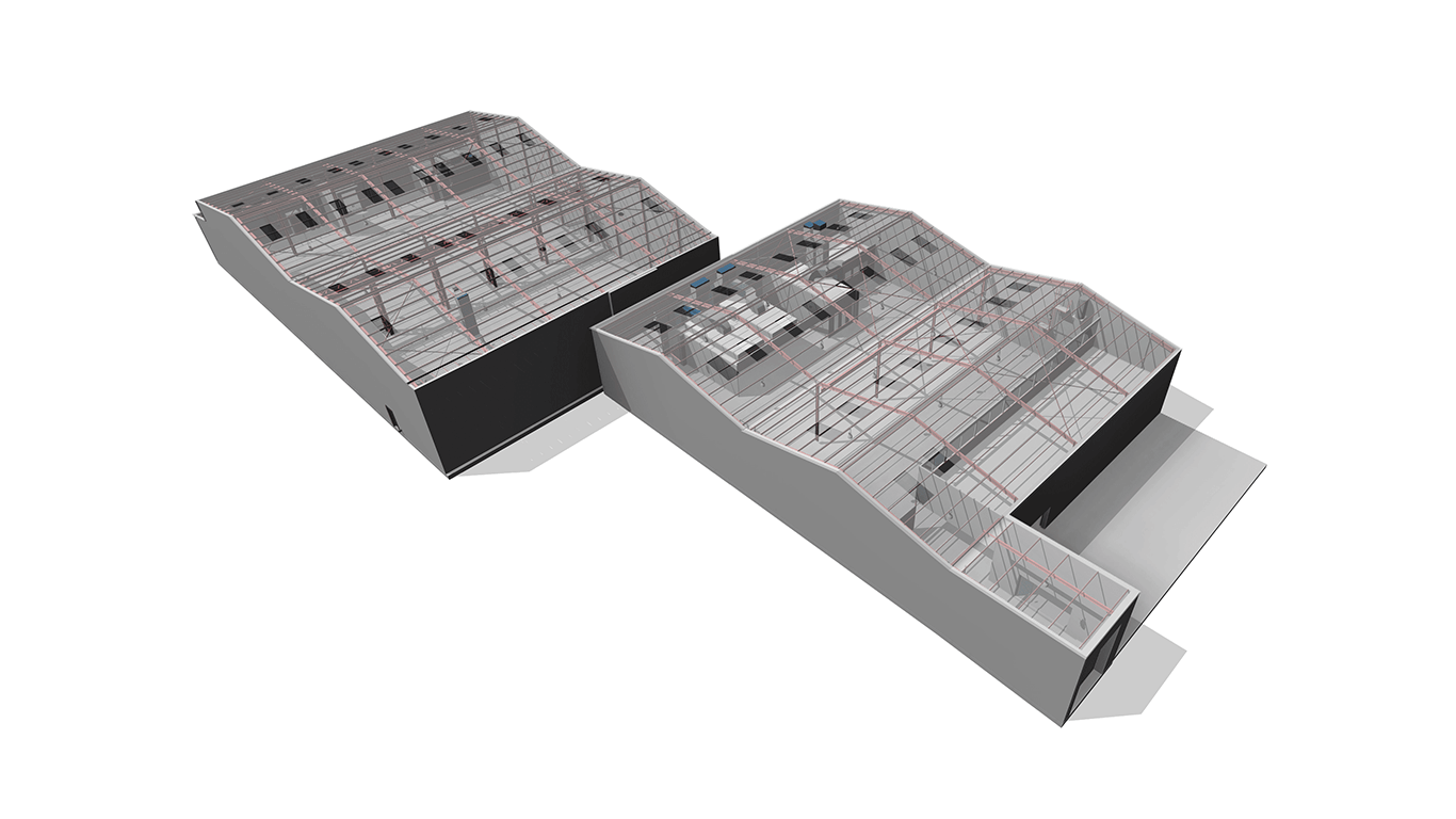 Scan to BIM for a group of warehouses in Melbourne | ORIGIN