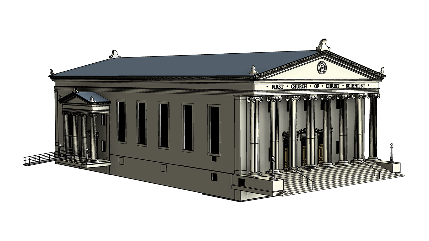 Scan to BIM & As-built drawings for church in US | ORIGIN