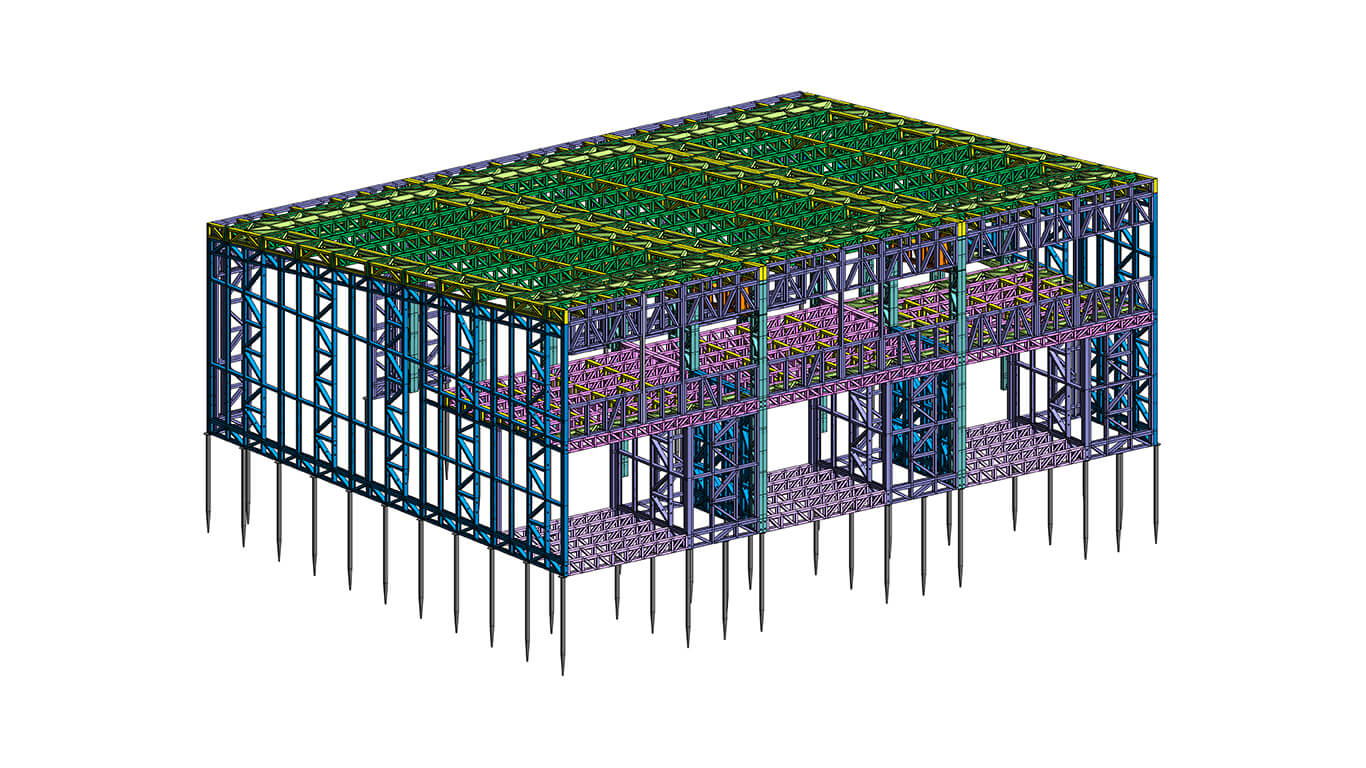 Light-gauge steel design and detailing for warehouse in Klaipeda ...